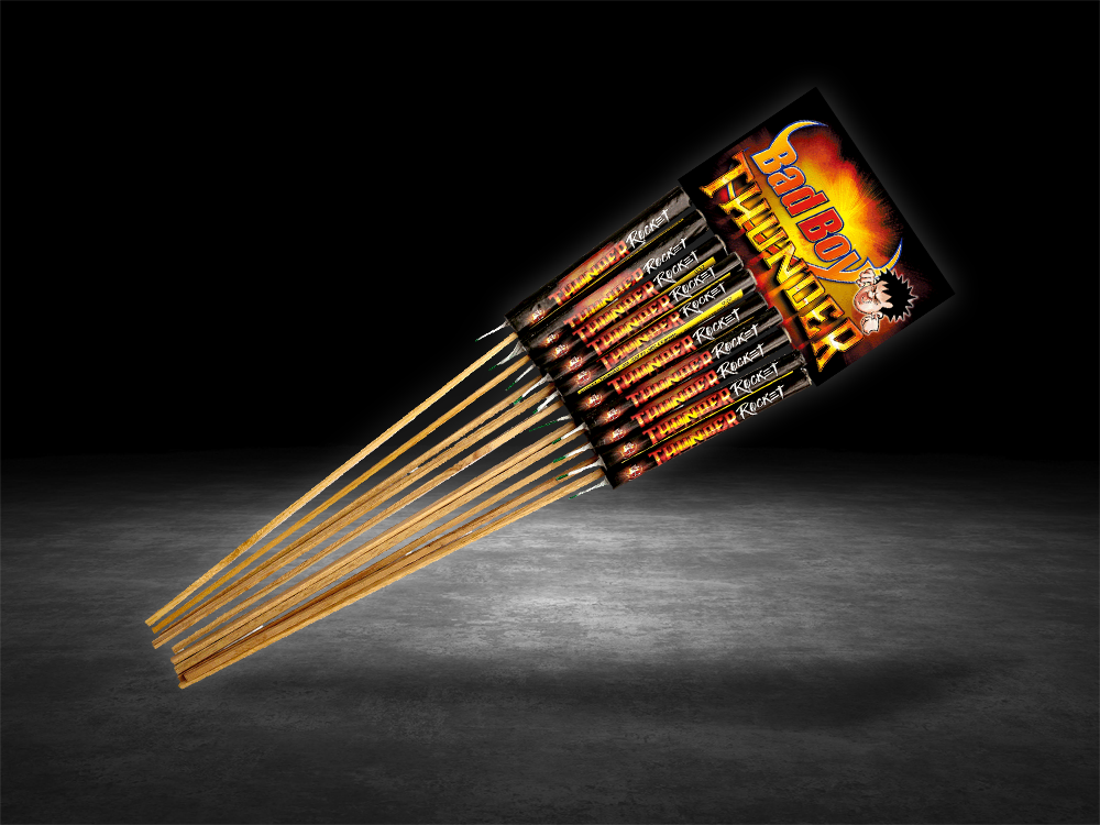 Thunder Rockets | 10 Rockets | Diamond Fireworks