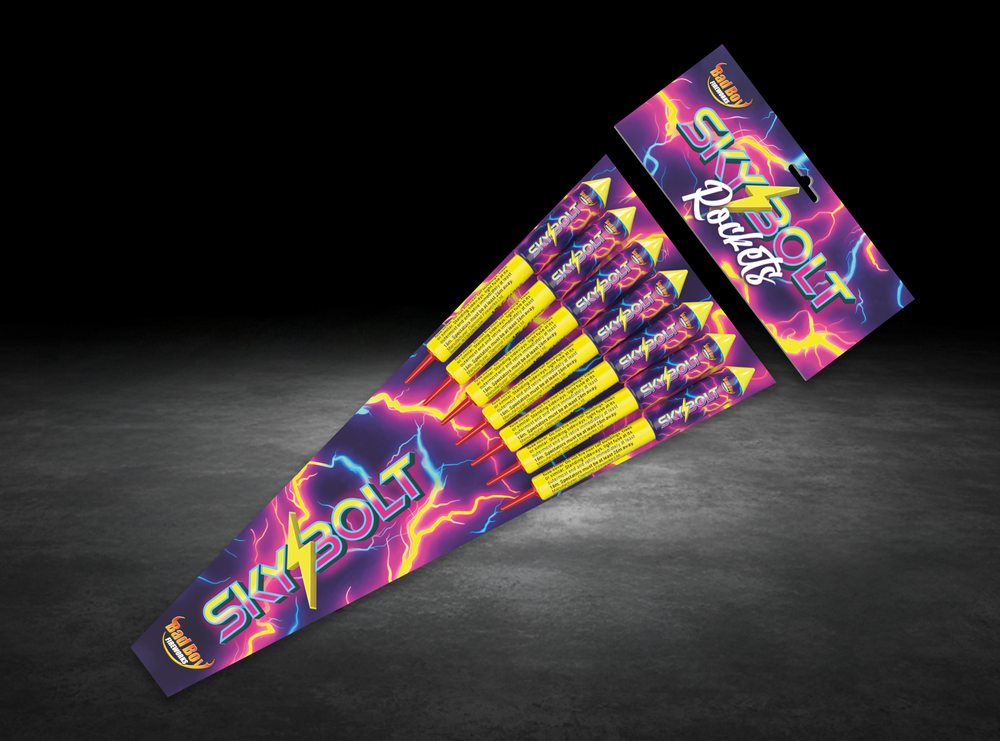 Skybolt | 7 Rocket Pack | Diamond Fireworks