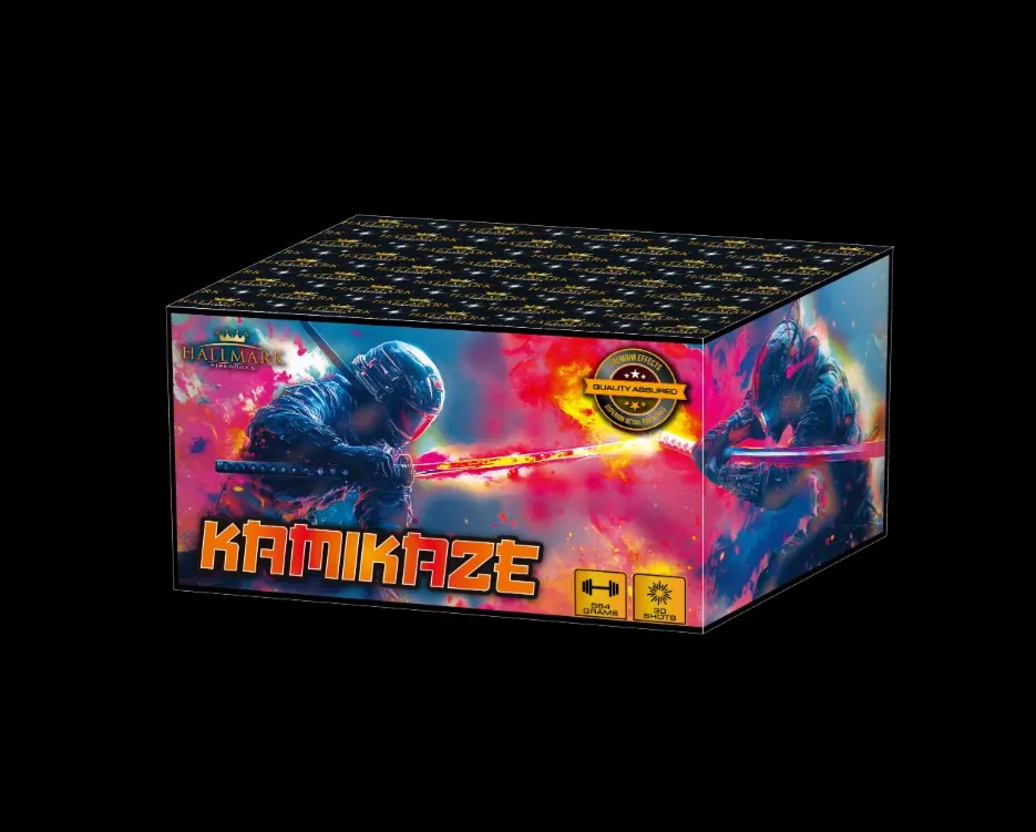 Kamikaze | 30 Shot Barrage | Hallmark Fireworks