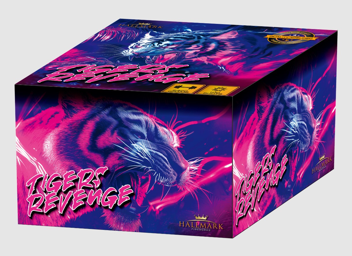 Tigers Revenge | 100 Shot Barrage | Hallmark Fireworks